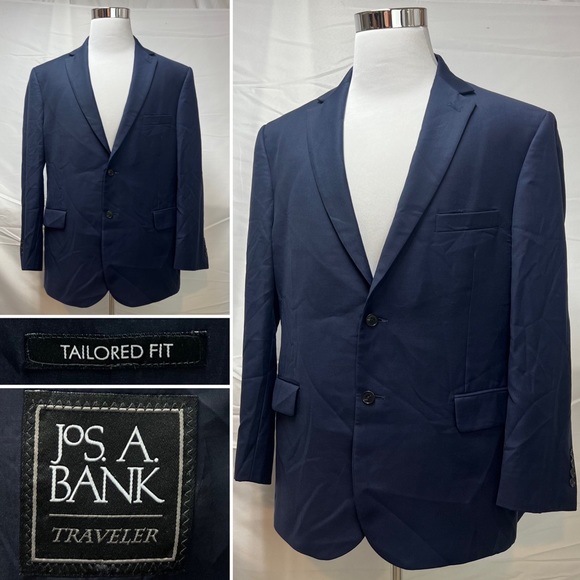 Jos. A. Bank | Suits & Blazers | Mens Jos A Bank Traveler Tailored Fit ...